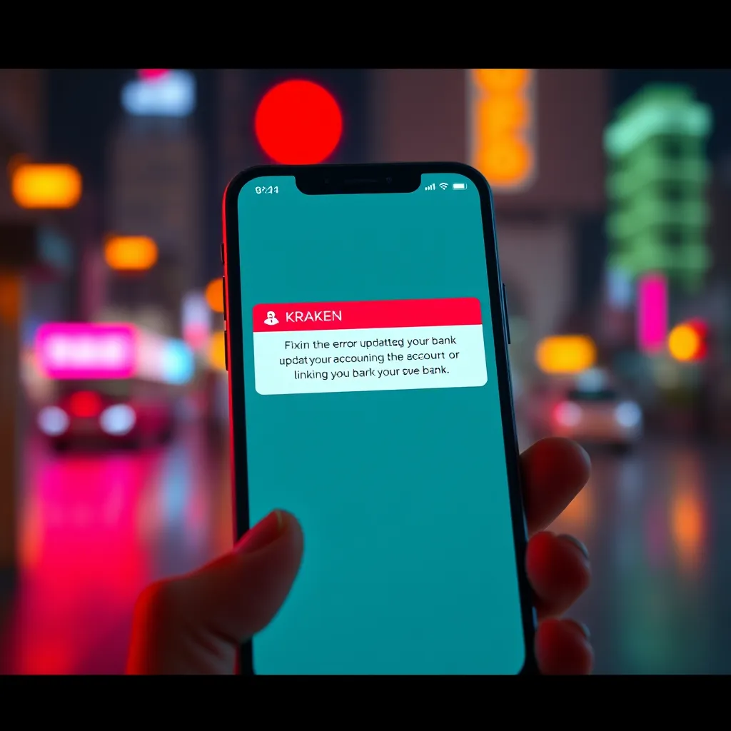 Fixing the Error Updating Kraktag on Kraken App - DigiTokio