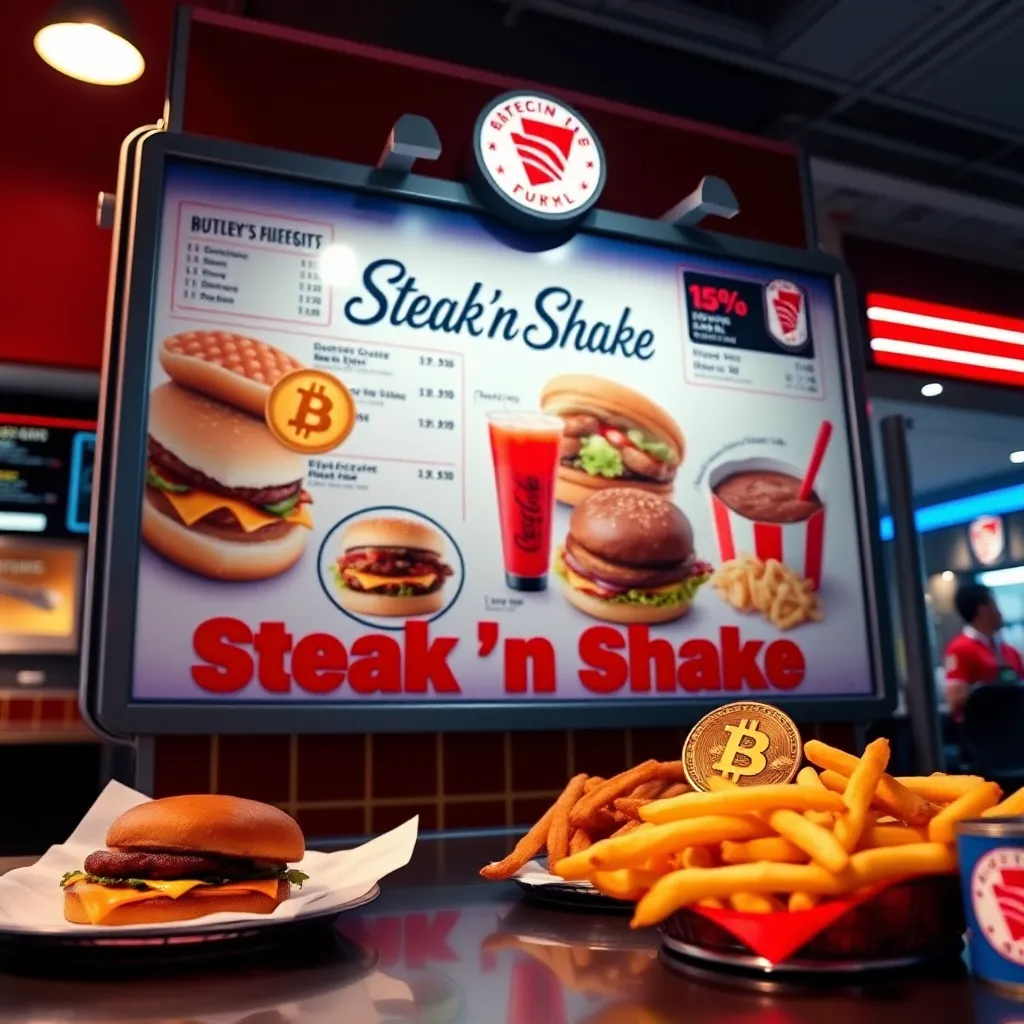 Bitcoin Menu Item? Steak ‘n Shake Experiment - DigiTokio