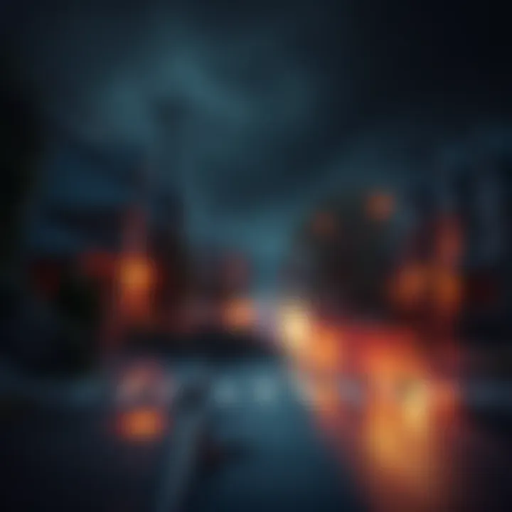 Storms Strike Hard Leaving City in Darkness for Hours - DigiTokio