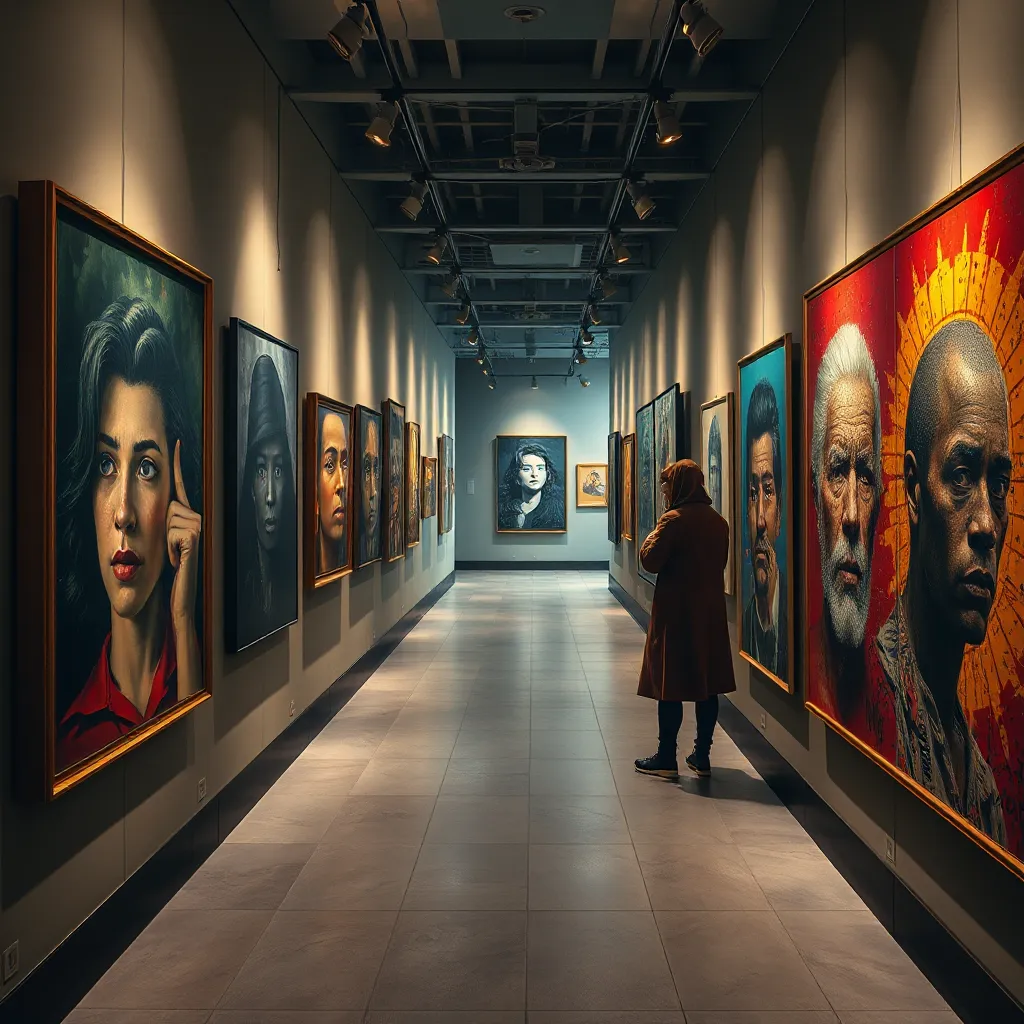 Explore the Unique Faces of War Art Gallery - DigiTokio