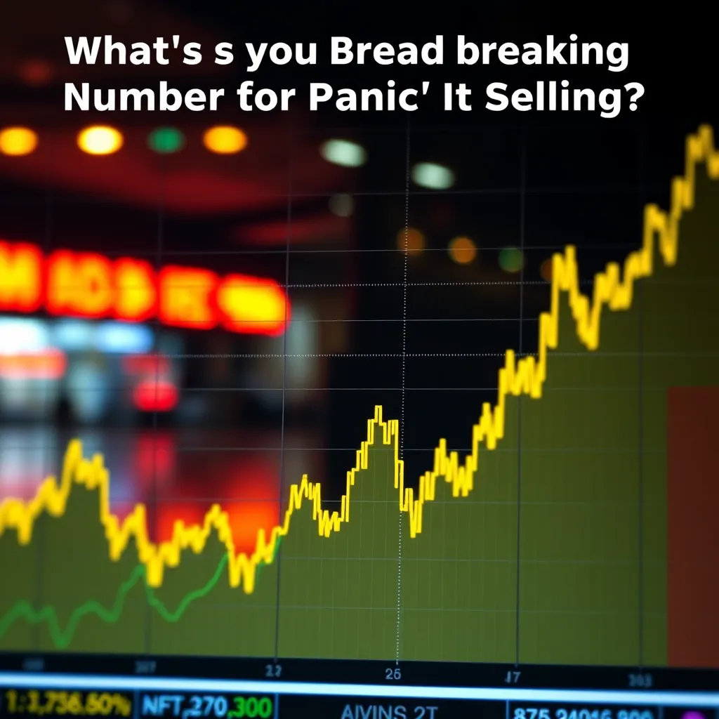 What's Your Breaking Number for Panic Selling? - DigiTokio