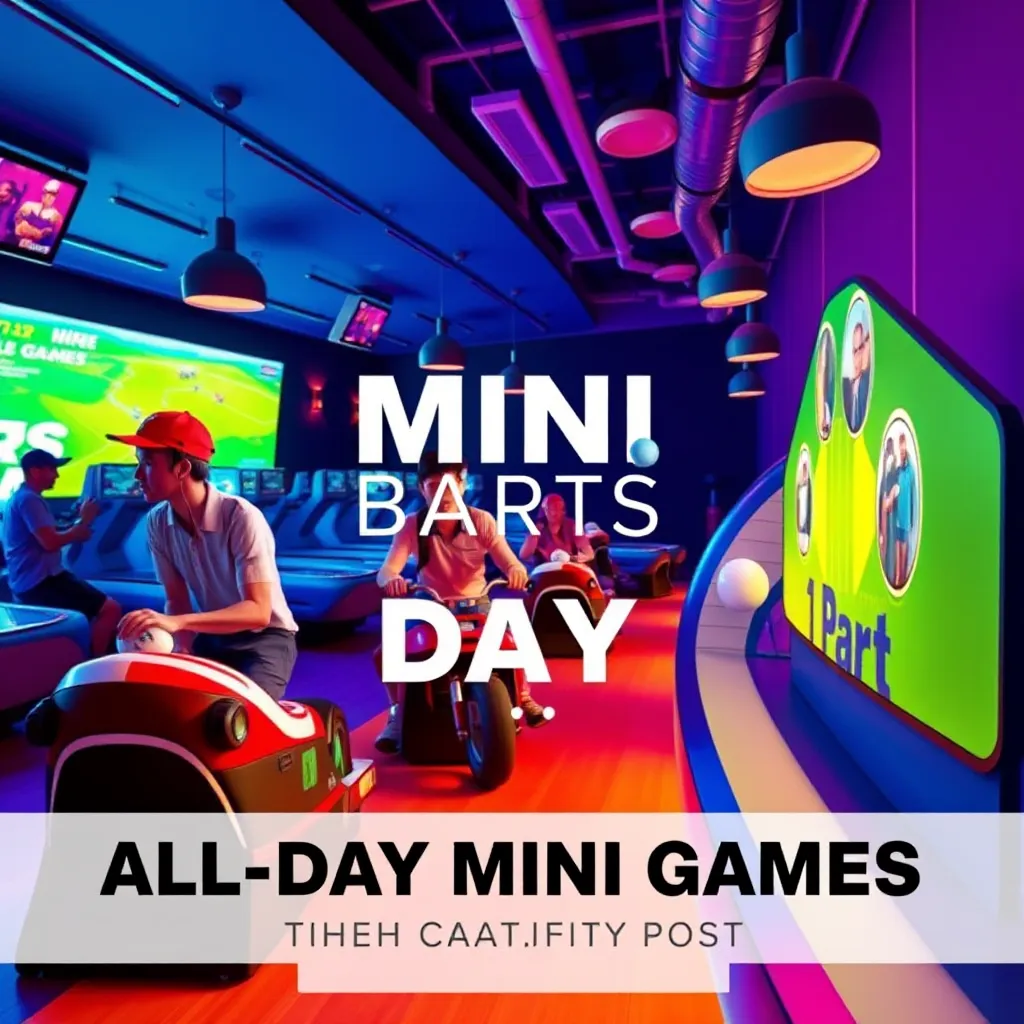 Join the Fun: All Day Mini Games This Saturday - DigiTokio