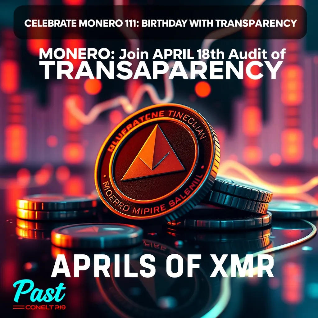 MoneroRun: Join the April 18th Audit of XMR Reserves - DigiTokio