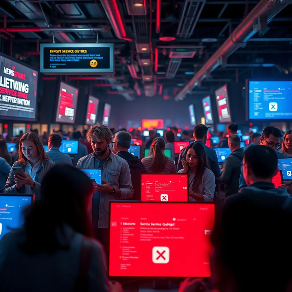 Major Outage Disrupts Services Nationwide - DigiTokio