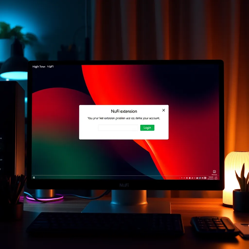 NuFi Chrome Extension Issues: Can't Log In After Repair - DigiTokio