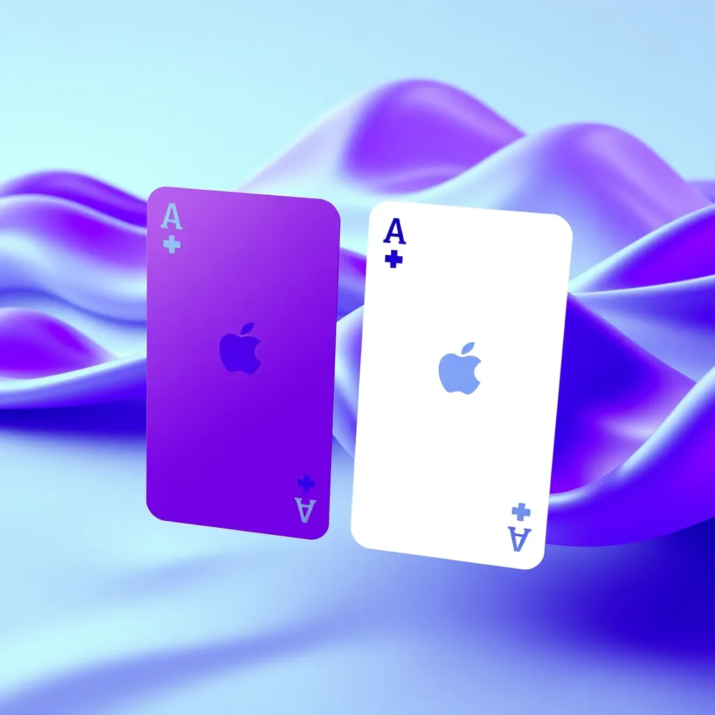 Standard Card Design Flips from Color to White - DigiTokio