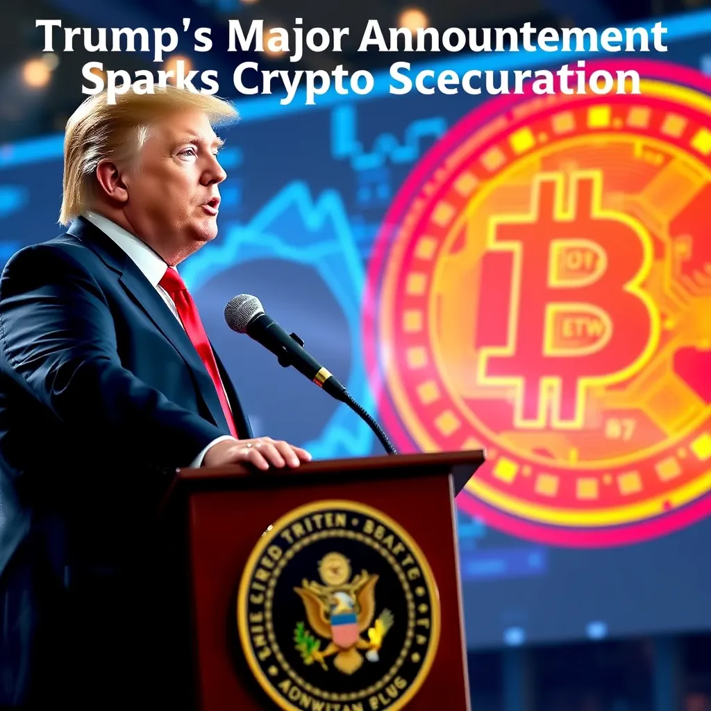 Trump's Major Announcement Sparks Crypto Speculation - DigiTokio