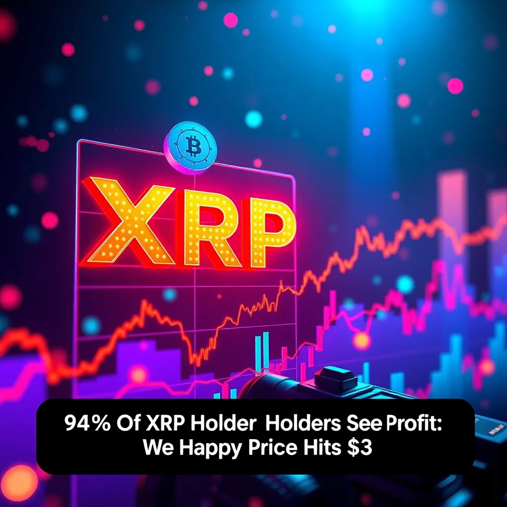 94% of XRP Holders See Profits as Price Hits $3 - DigiTokio